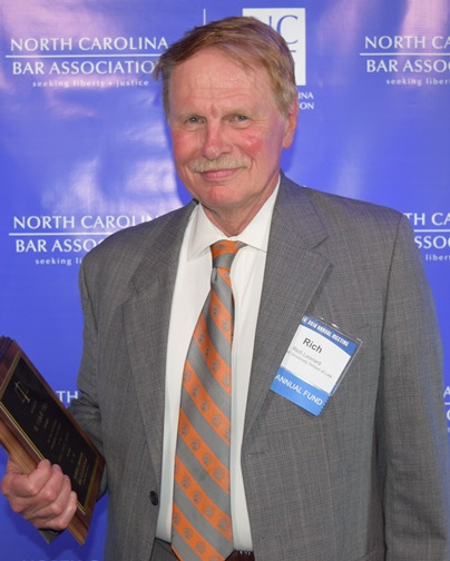 Dean Rich Leonard Receives McKnight Award - North Carolina Bar Association