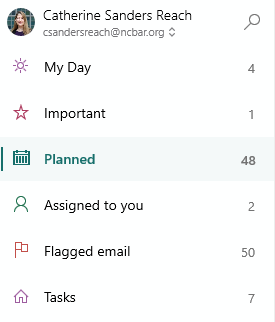 Task Management with Microsoft To Do - North Carolina Bar Association